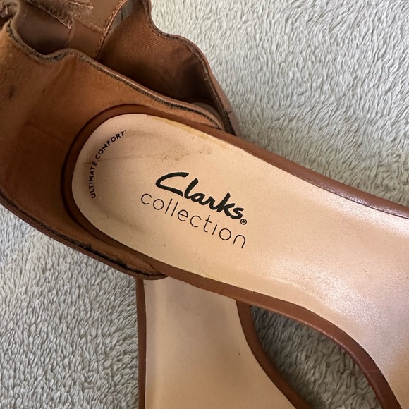 Clarks | Shoes | Brown Clark Heels | Poshmark